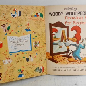 Walter Lantz Woody Woodpecker Drawing Fun for Beginners Little Golden ...