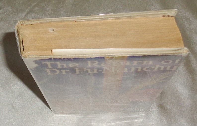 1918 the Return of Dr Fu Manchu HC Book by Sax Rohmer, Al Burt Co ...