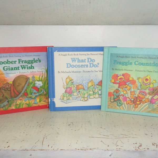 Fraggle Rock Books - Etsy
