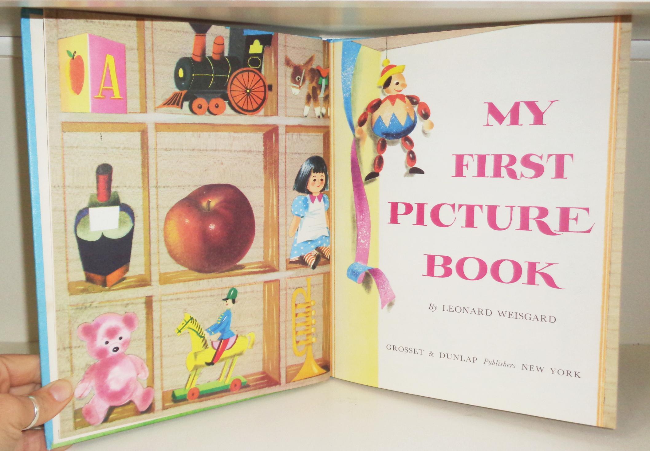 1973 Nursery Treasure Book My First Picture Book by Leonard Weisgard ...