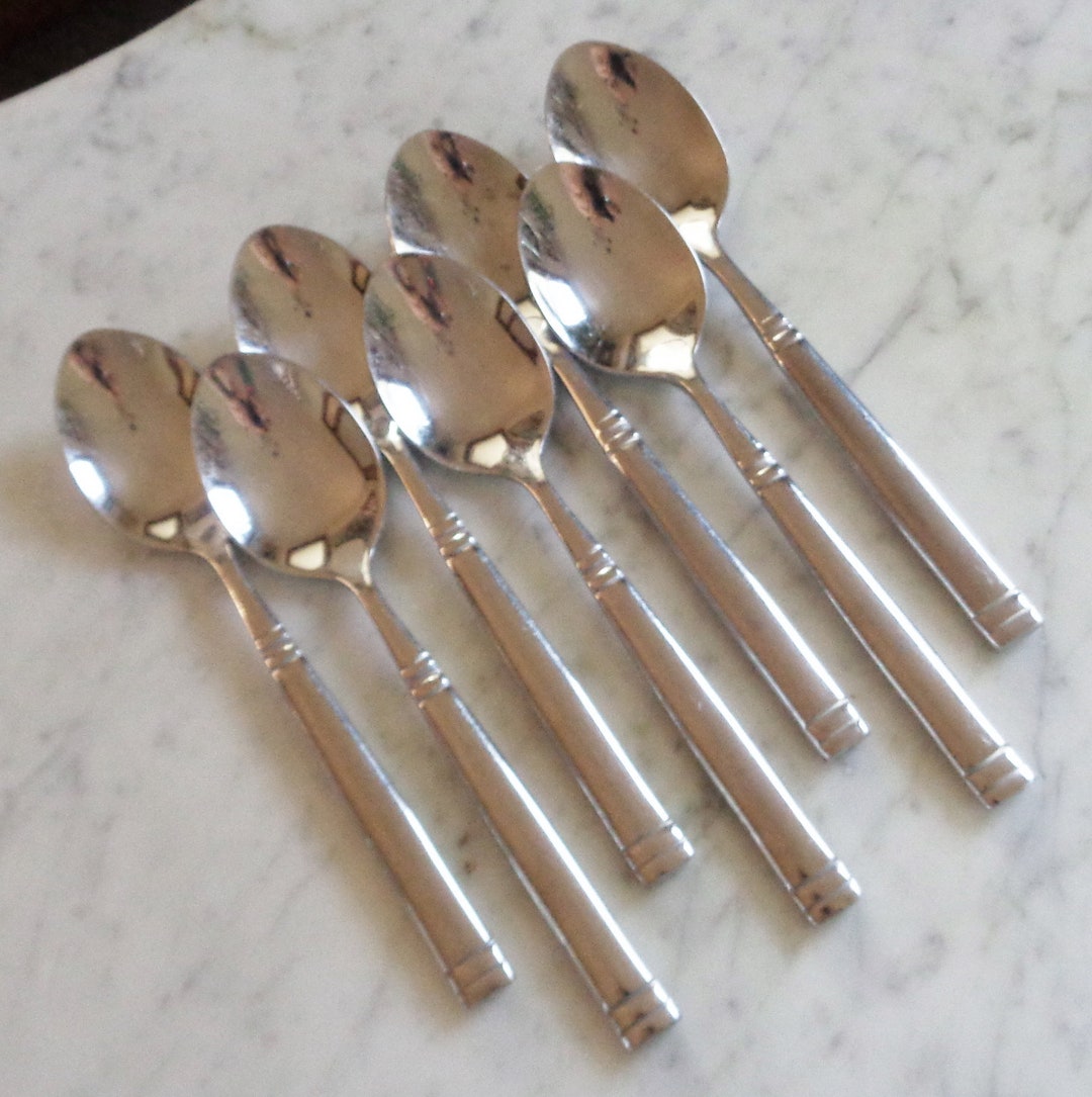 Stephanie Towle Stainless 18/0 Living Collection 8 Inch Set of 7 Table ...