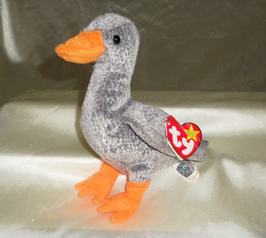 1999 Ty Beanie Babies Honks the Goose March 11, 1999 W Error Tags PE ...