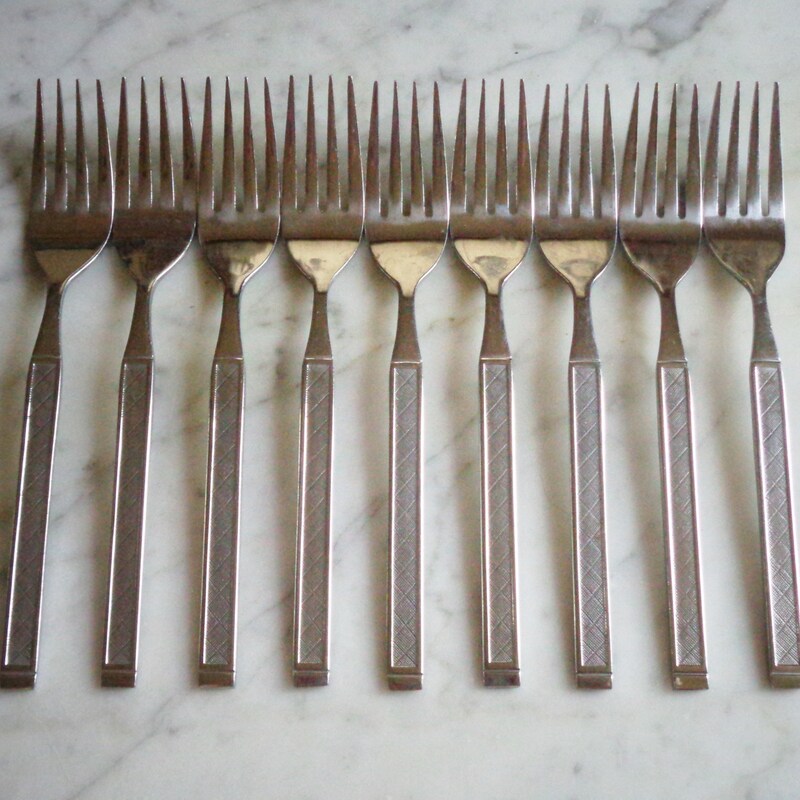 Silverware Cross - Etsy