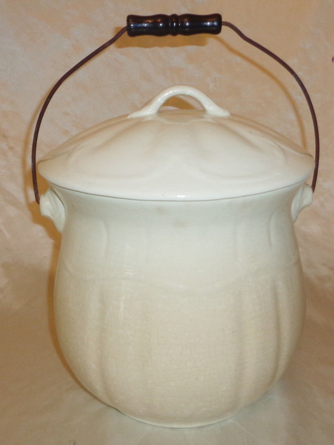 19th Century Antique Ironstone Master Waste Container Chamber Slop Pot ...
