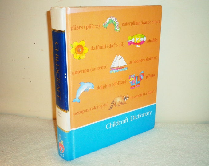 Childrens 1990 Childcraft How & Why Library 900 Page Dictionary - Etsy