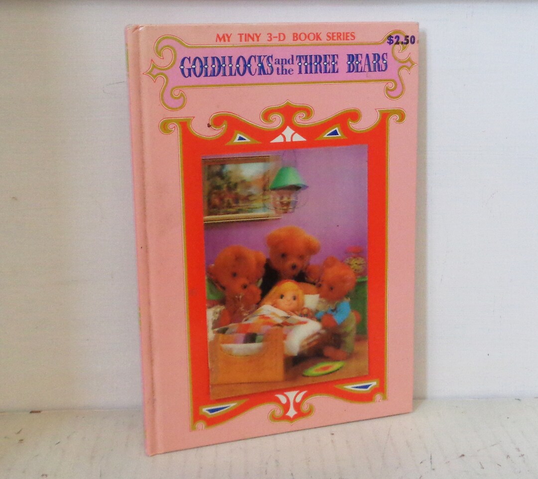 My Tiny 3-D Book Series "goldilocks & the Three Bears" Playmore Inc ...