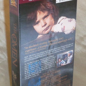 FACTORY SEALED the Omen VHS 20th Century Fox Watermarked Gregory Peck ...
