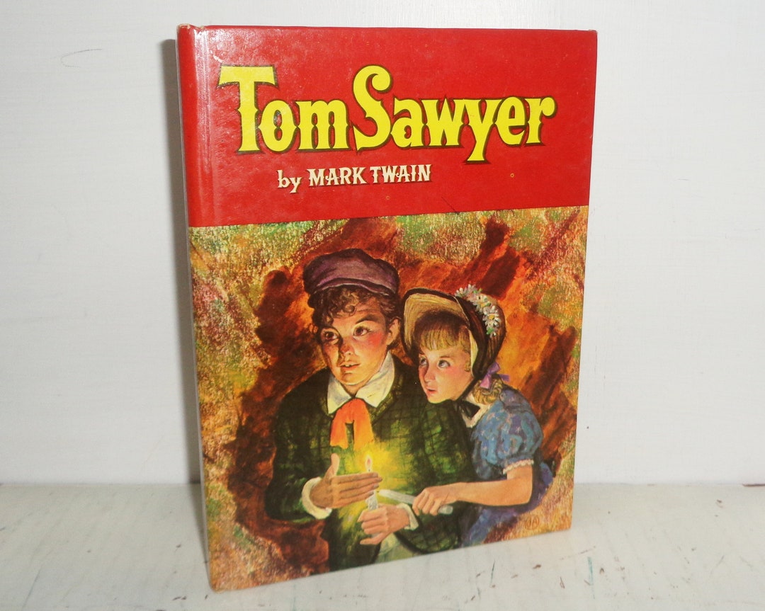 1955 Tom Sawyer by Mark Twain Whitman Classics Book 7 3/4 X 5 3/4 Inch ...