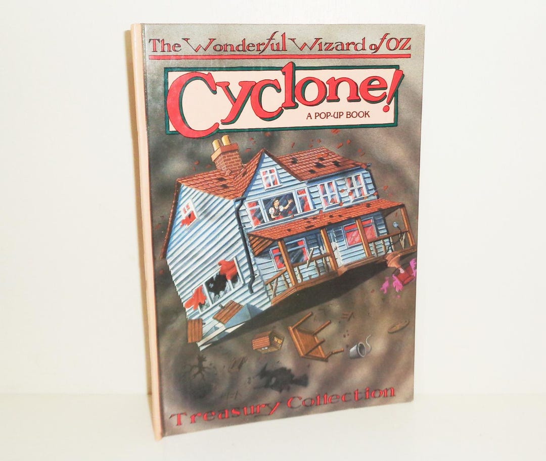 The Wonderful Wizard of Oz Cyclone 1991 Pop-up Book - Etsy