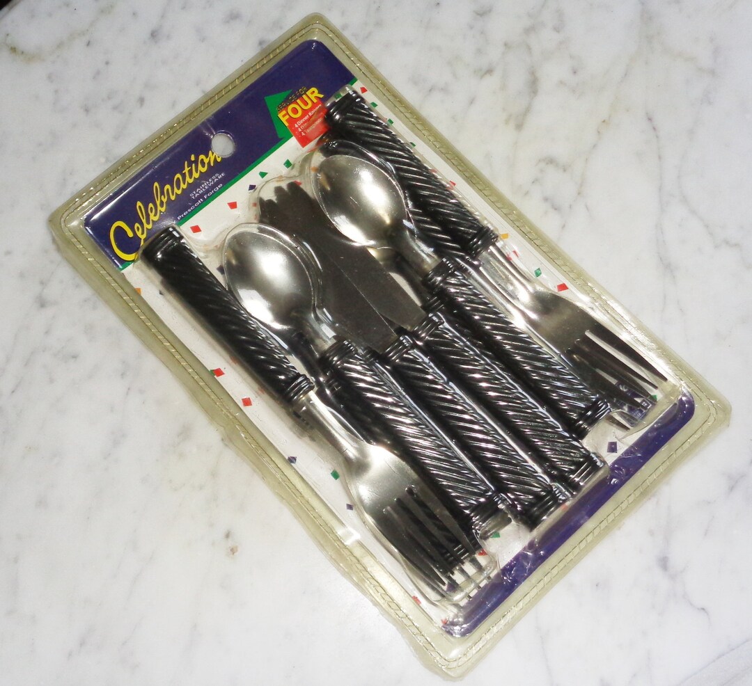 Celebration Prescott Forge Stainless Table Ware Flatware Set, New in ...