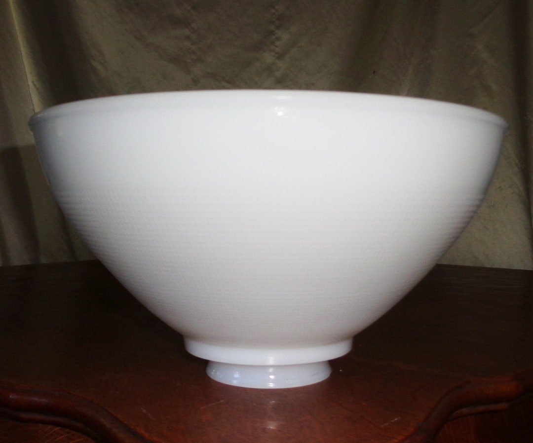 Allegheny 5 Large 10 X 5 3/8in Torchiere Milk Glass Lamp Diffuser W ...