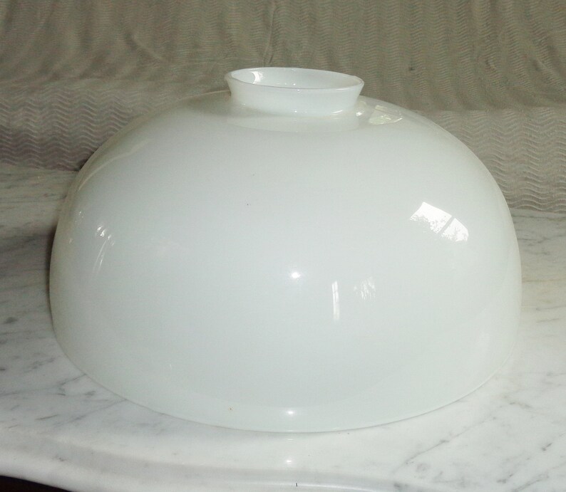 LARGE 14 Inch White Glass Diffuser for Lamp or Fixture - Etsy