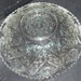 Pinwheel Hobstar Pattern Center Serving Bowl 9.5x3in Vintage Pressed ...