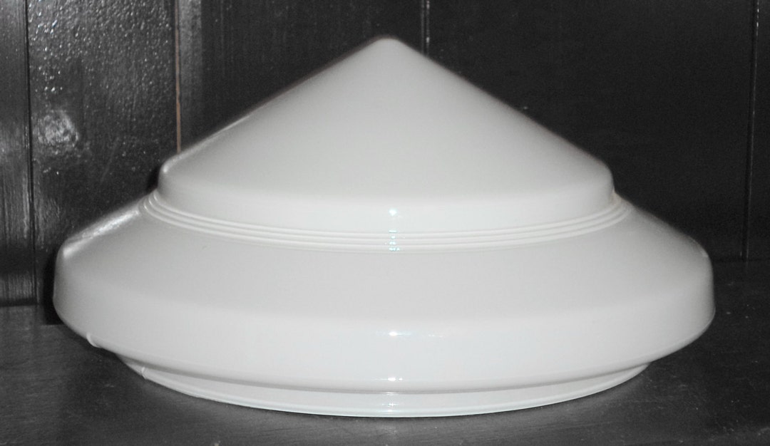 Pyramid Skyscraper Bullet Cone 11 1/2 Inch Light Fixture Cover ONLY ...