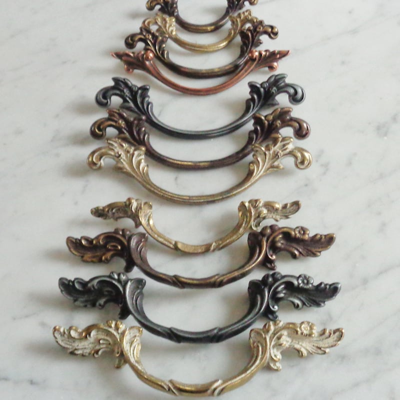 Vintage Drawer Pulls - Etsy