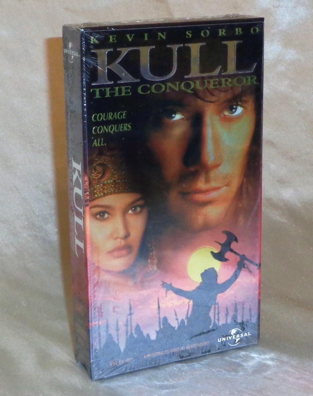 FACTORY SEALED Kull the Conqueror VHS Universal Watermarked Kevin Sorbo ...