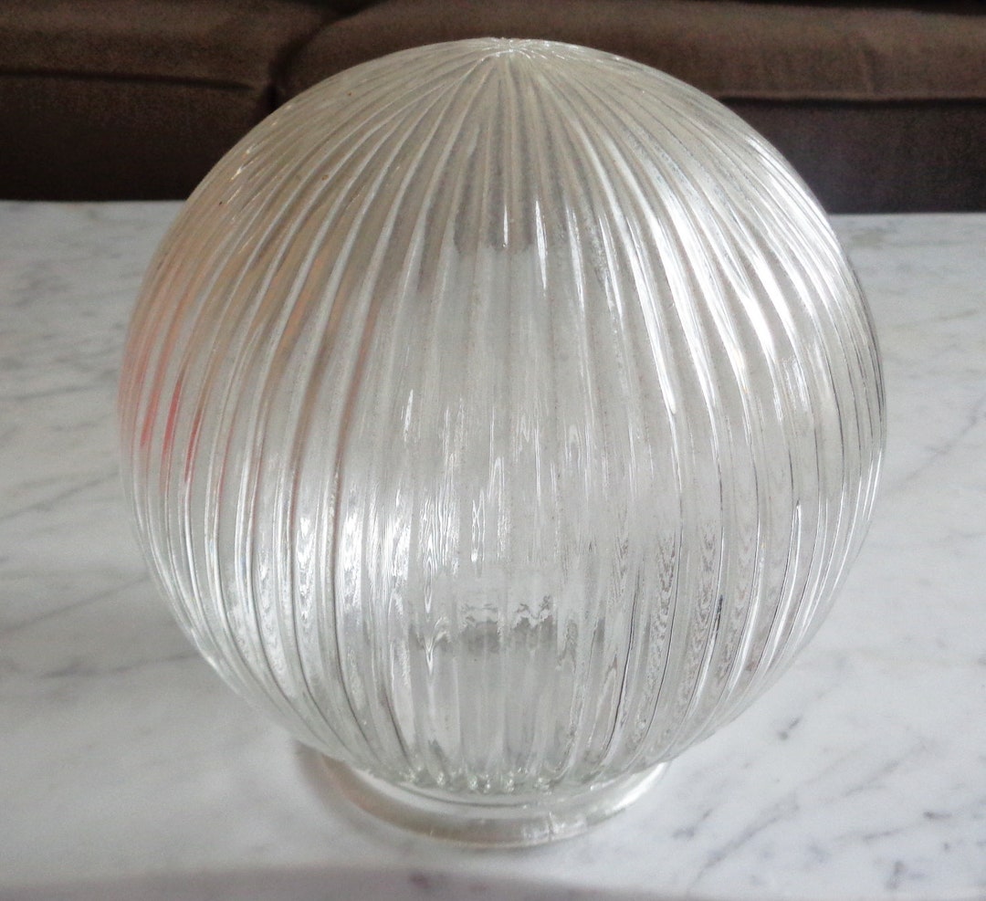 Holophane Glass Ball Globe 6 Inch 3 Seam Replacement Shade for Swag ...