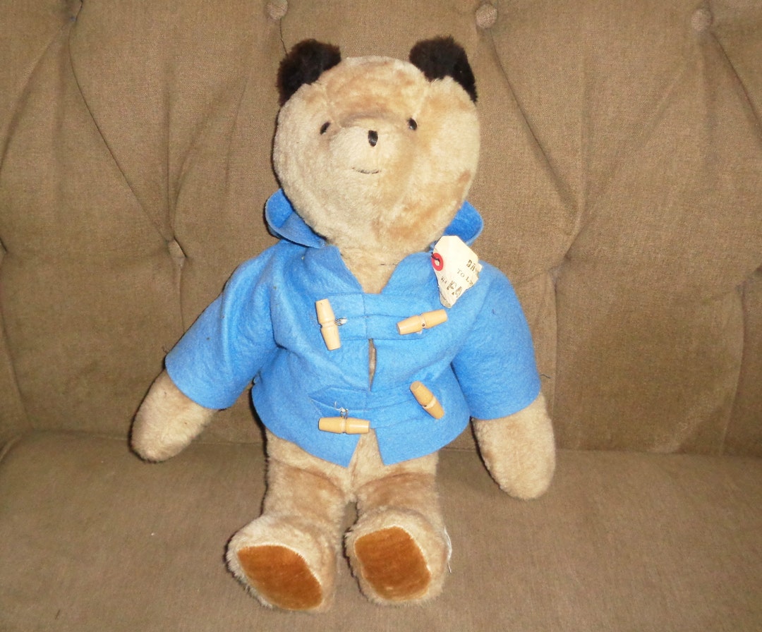 Paddington Bear 20 Inch 1970s Plush Bear W Eden Toys Inc Sewn in Haiti Tag, Vintage - Etsy