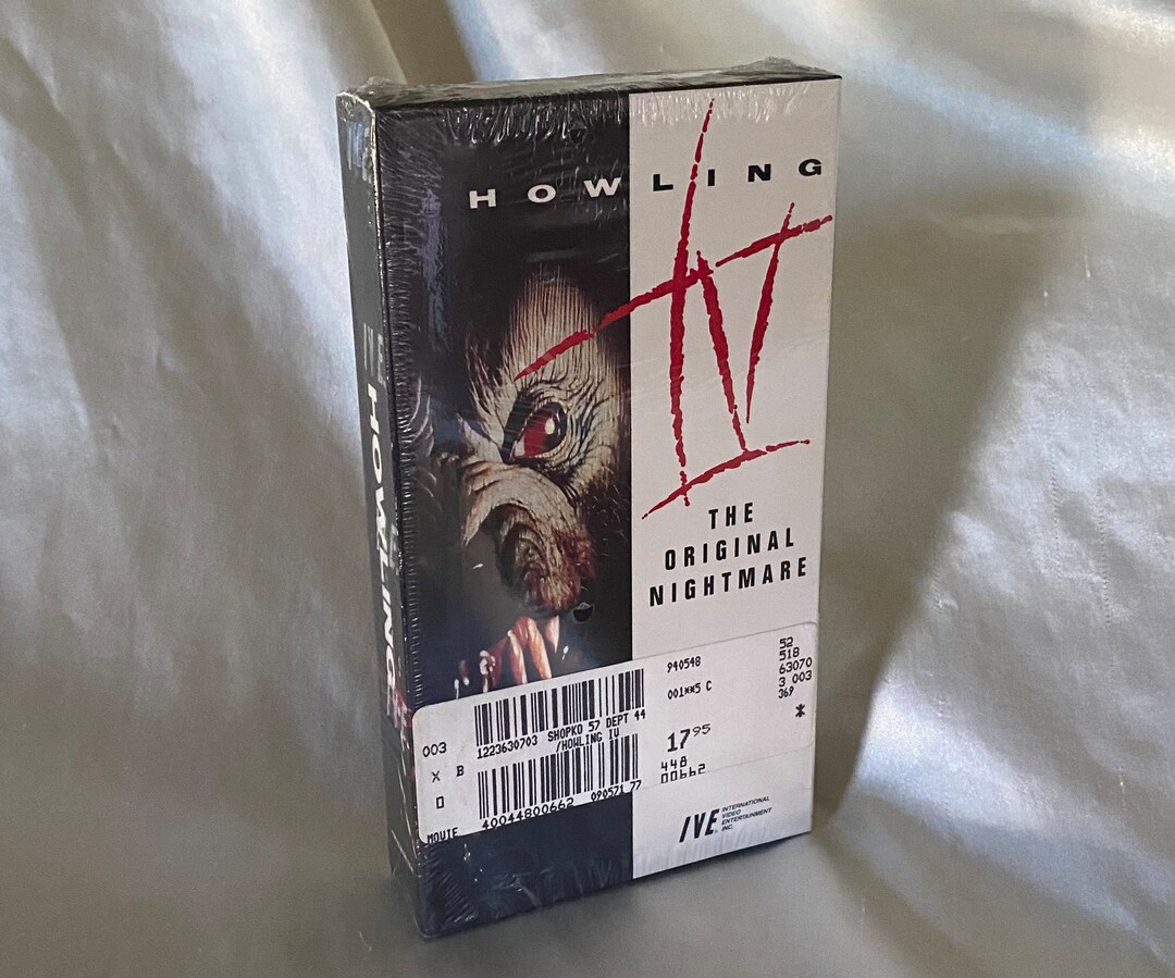 FACTORY SEALED Howling IV Vhs Original Nightmare - Etsy