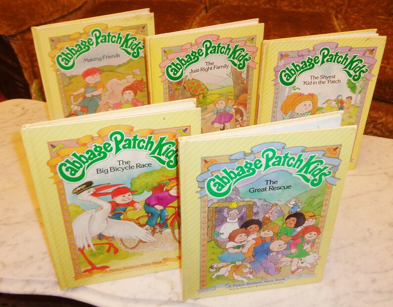 1984 Cabbage Patch Kids Books Just Right Family Great Rescue - Etsy