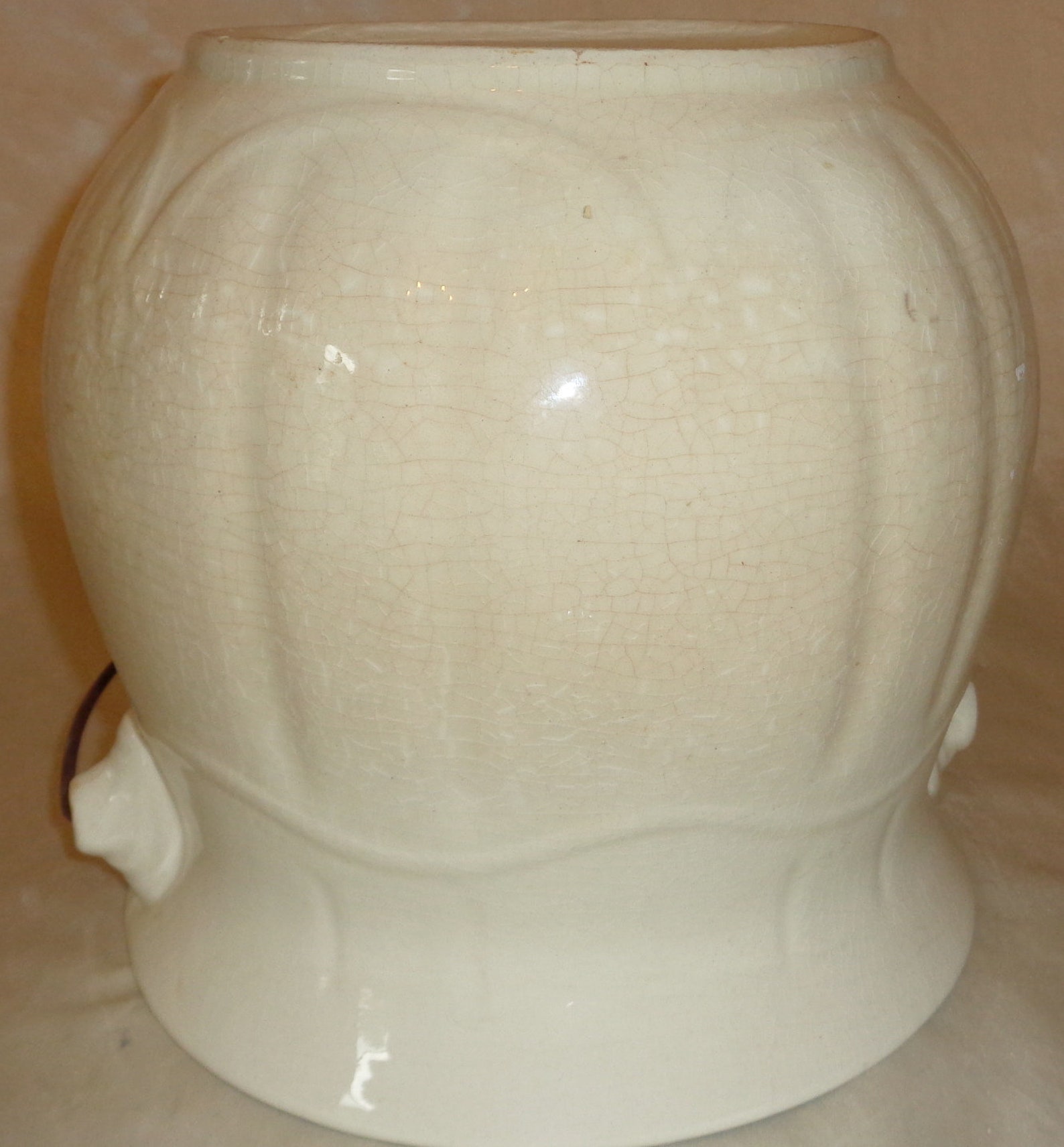 19th Century Antique Ironstone Master Waste Container Chamber Slop Pot ...