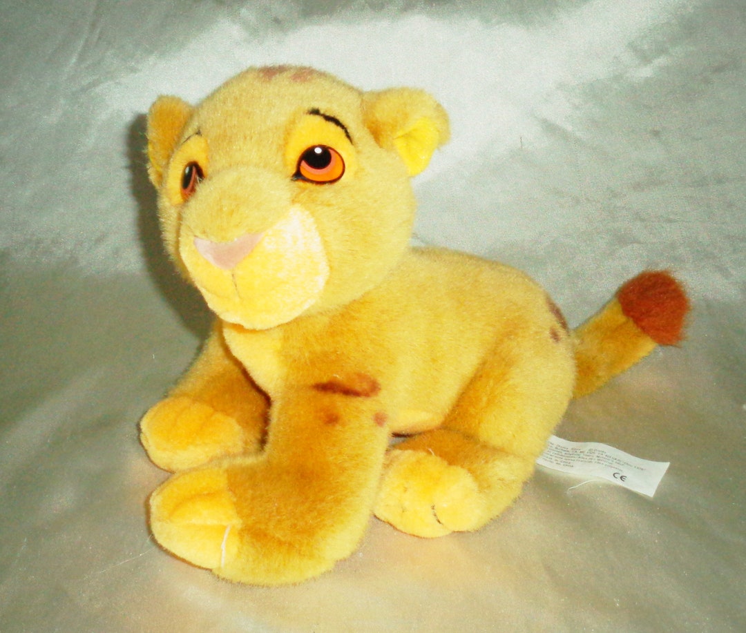 Disney Store Lion King Young Simba Plush 10in From 1990s - Etsy