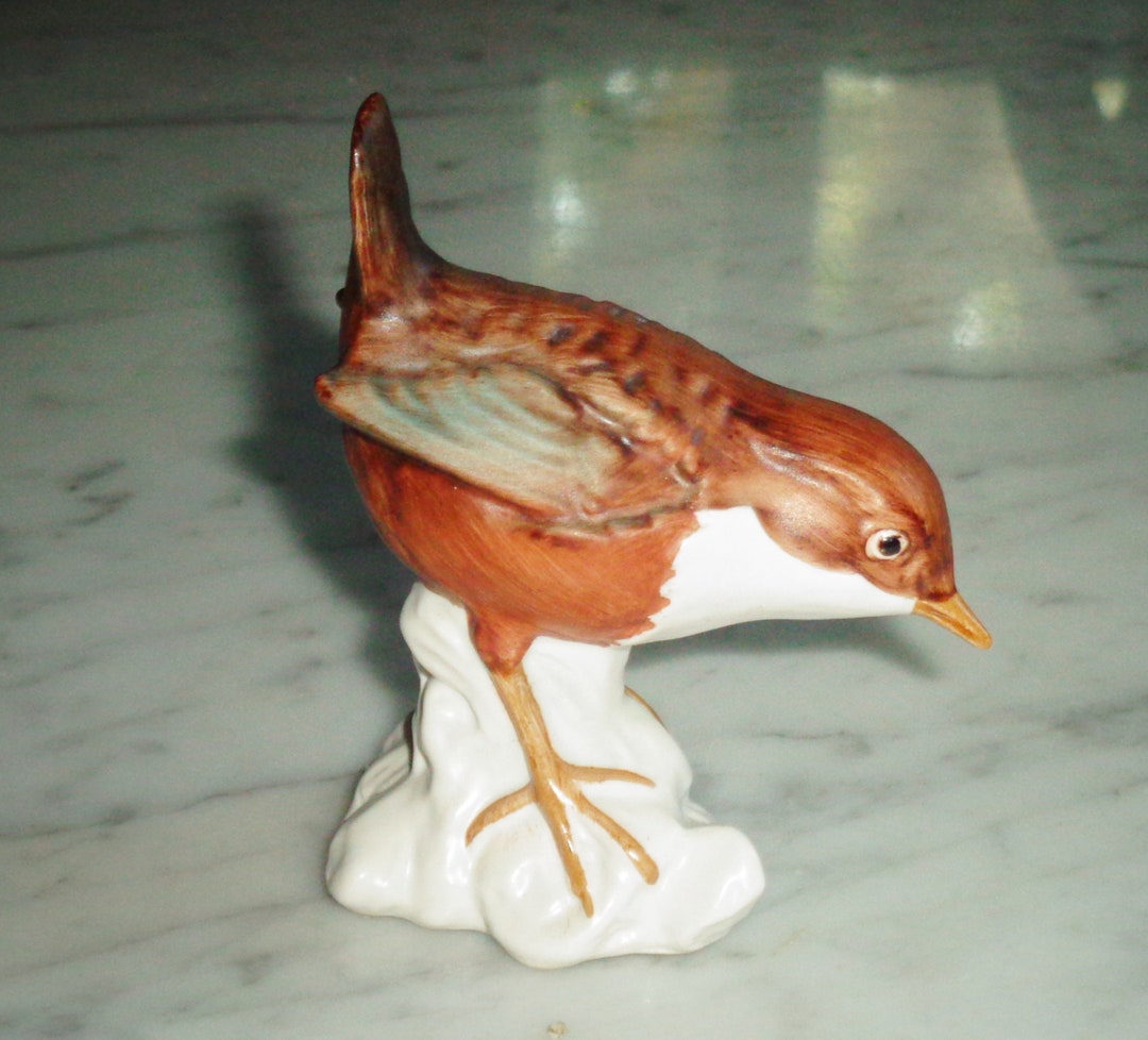 Goebel #38142 Wren Brown Bird Ceramic Figurine - Etsy