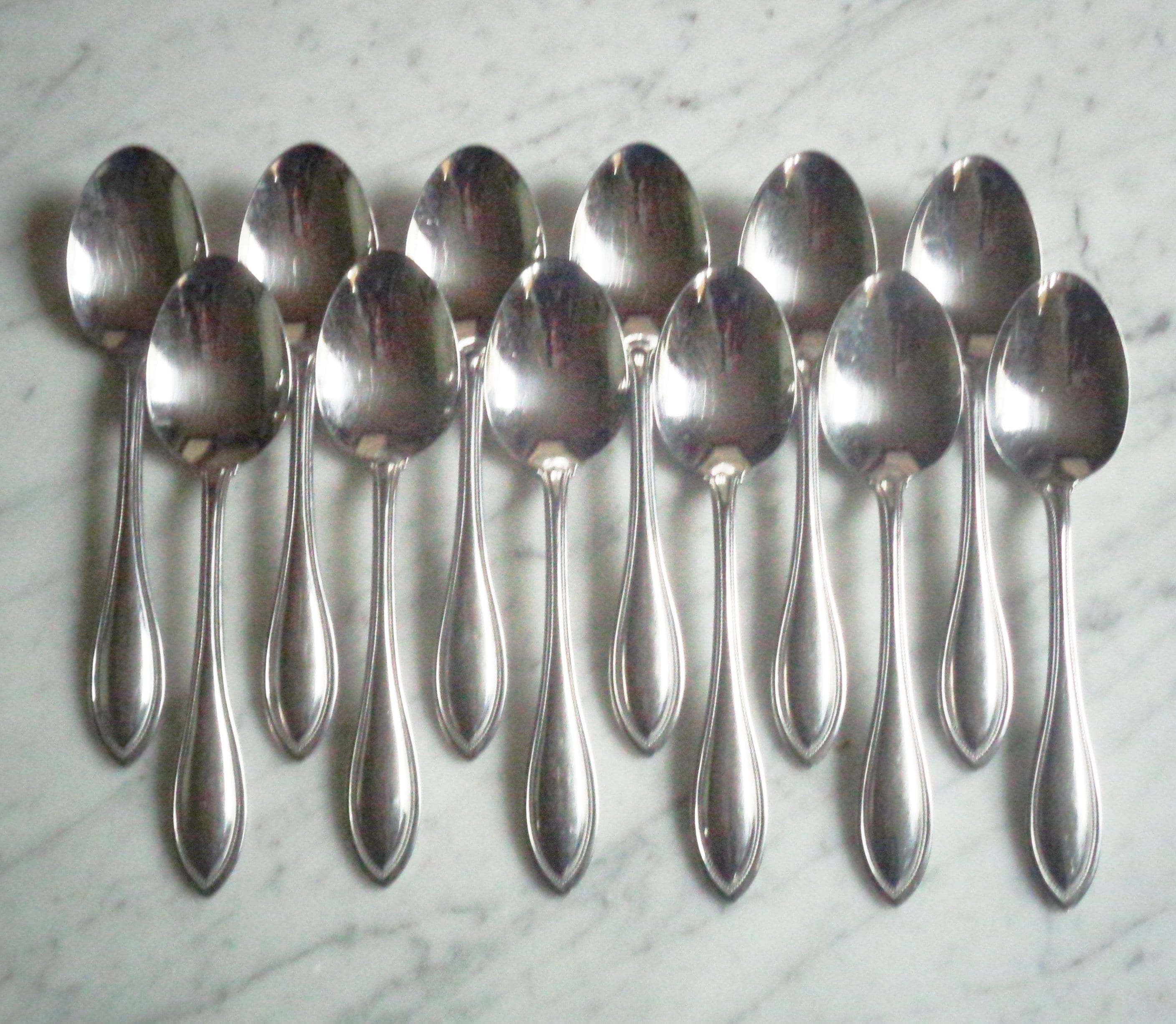 Stainless by Oneida Beaded Arbor American 7 3/8 Inch Set of 12 - Etsy
