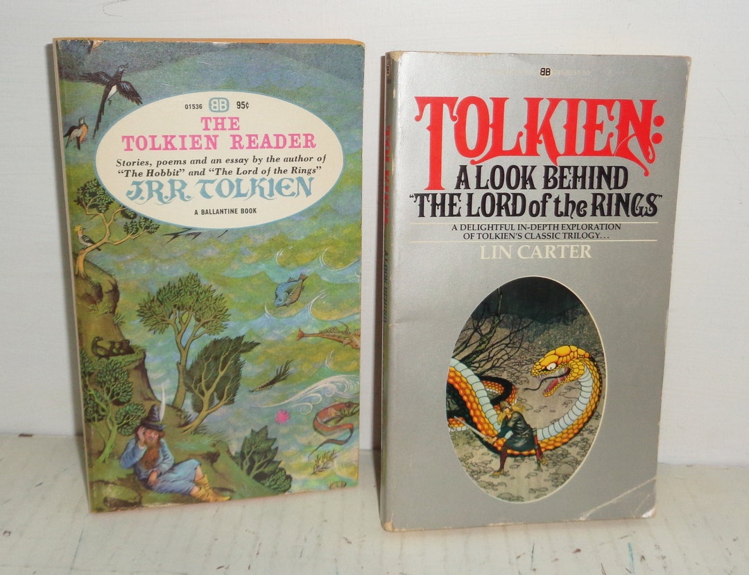 The Tolkien Reader 1972 by JRR Tolkien & Tolkien: Look Behind - Etsy