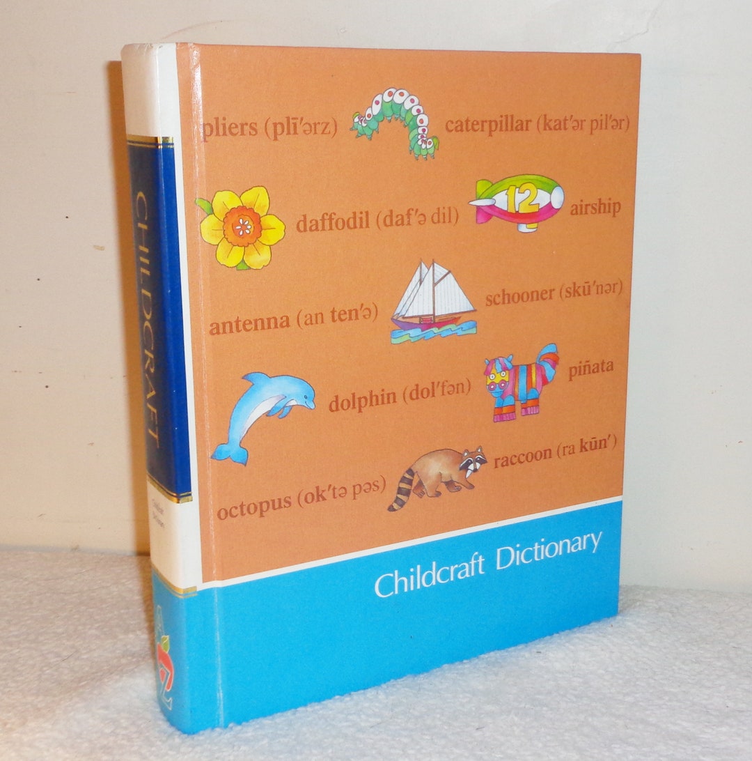 Childrens 1991 Childcraft How & Why Library 900 Page Dictionary - Etsy