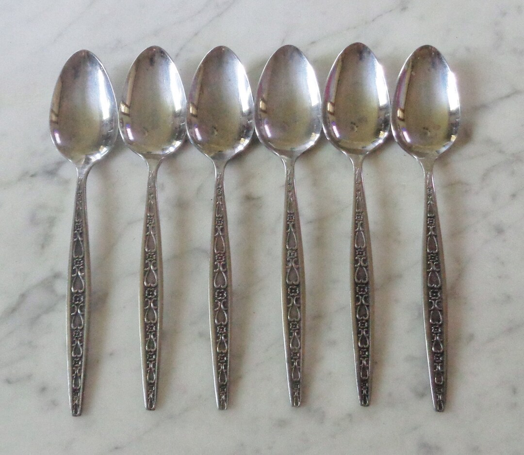 Rogers Insilco Marquis Stainless San Sebastian 6 3/8 Inch Set of 6 ...