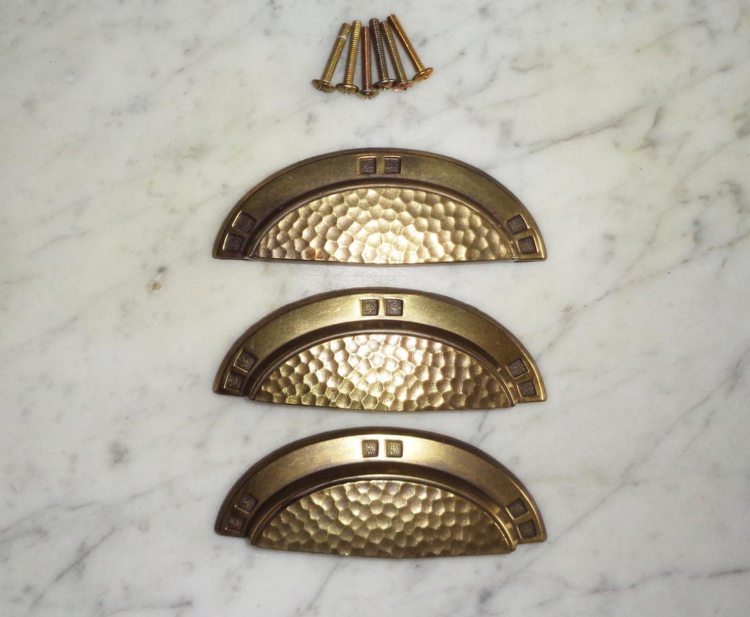 3 KBC Sash Lift Desk Window Bin Cup Drawer Pulls, 48595 / 48350 Vintage ...