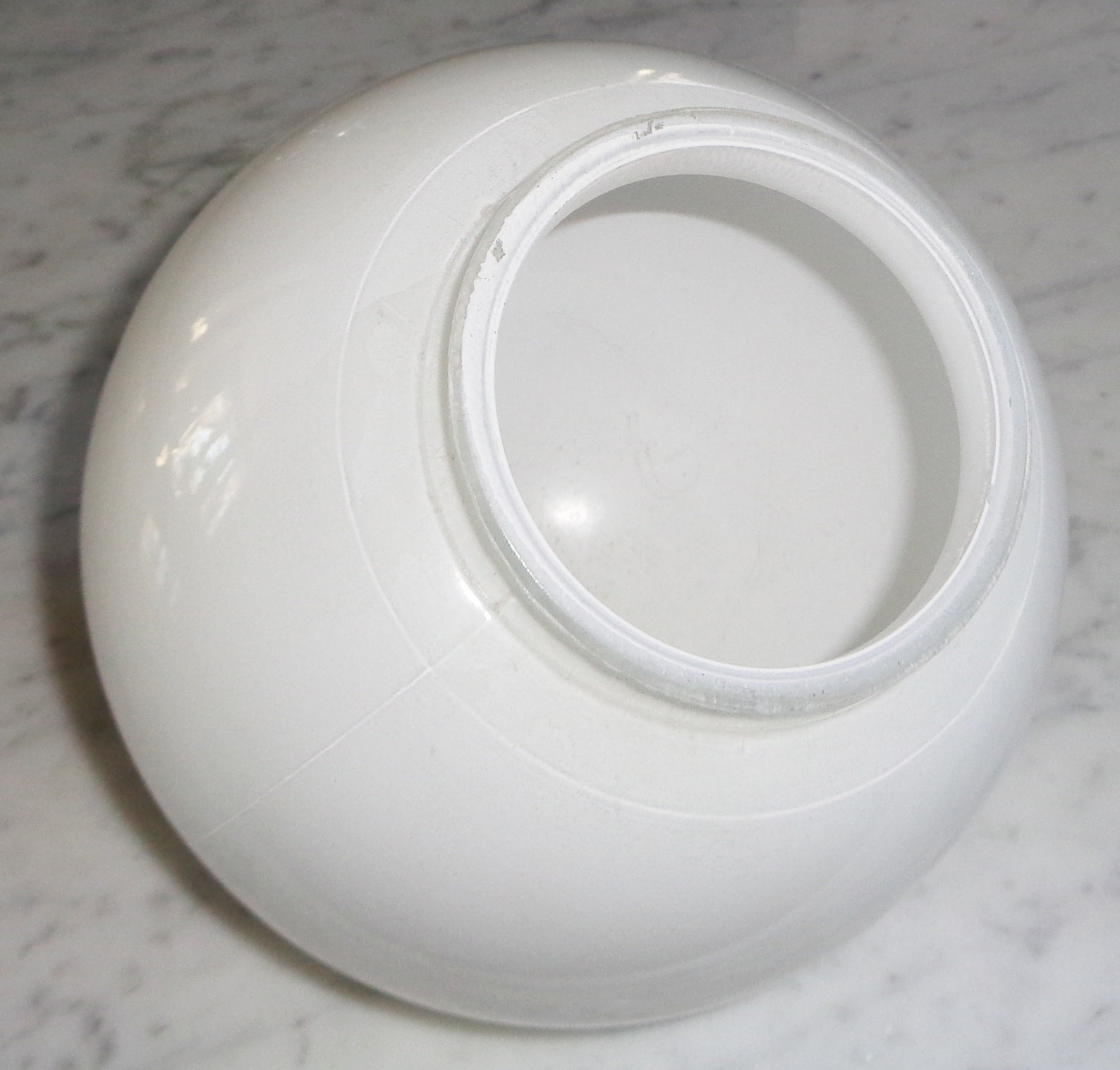 Lightolier Shiny WHITE Replacement Glass Ball Orb Globe - Etsy