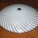 Atomic Burst Light Fixture Cover on 2 Bulb Electric Ceiling Plate ...