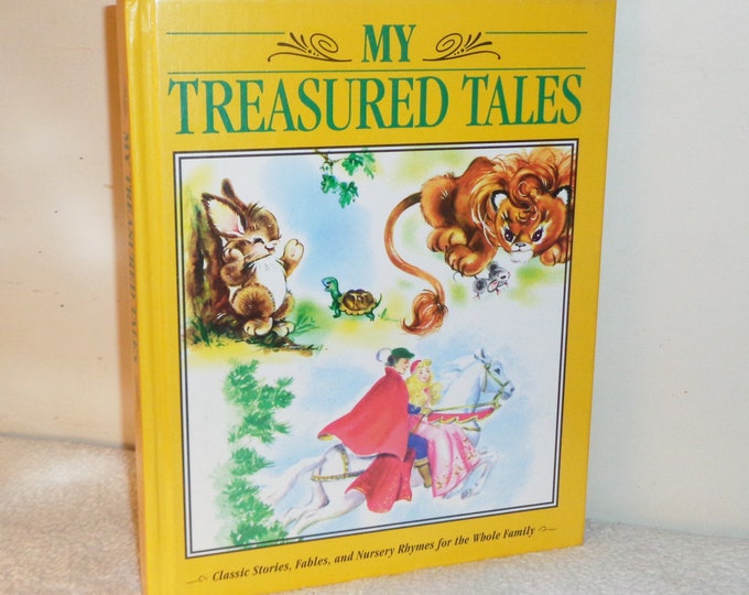 1995 My Treasured Tales Oversized 11x8 3/4inch HC Book 256pages - Etsy