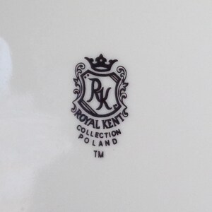 Royal Kent Collection Poland Christmas Holly Berries Mistletoe Formal ...