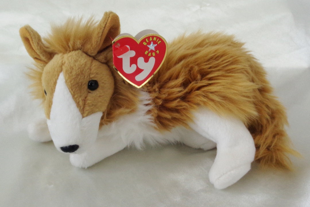 2000 Ty Beanie Babies Cassie Dog Birthday July 12, 2000 W Error Tags PE ...