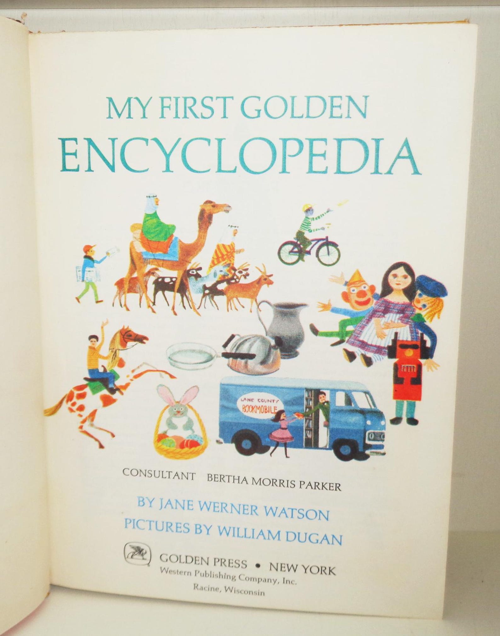 1974 Golden Press My First Golden Encyclopedia Complete in One Volume ...