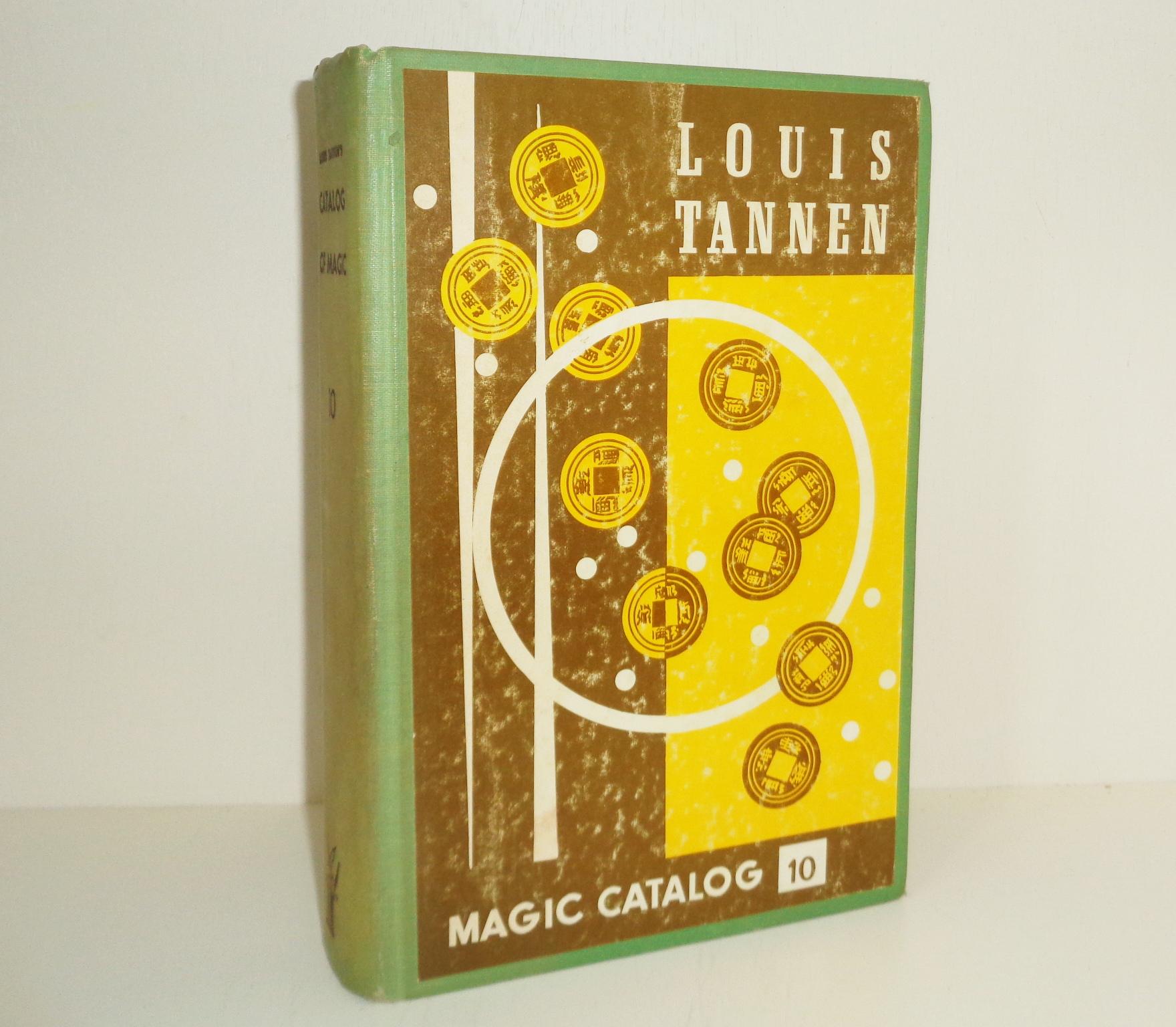1973 Louis Tannen Magic Catalog #10 ~ Hardcover Book With Pamphlets ...