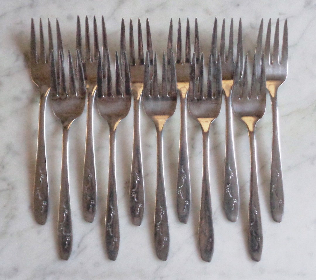 Mardi Gras Silco International Stainless Atomic 6 Inch Set of 11 Salad ...