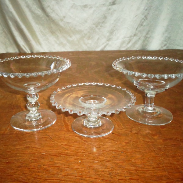 Candlewick Glassware - Etsy