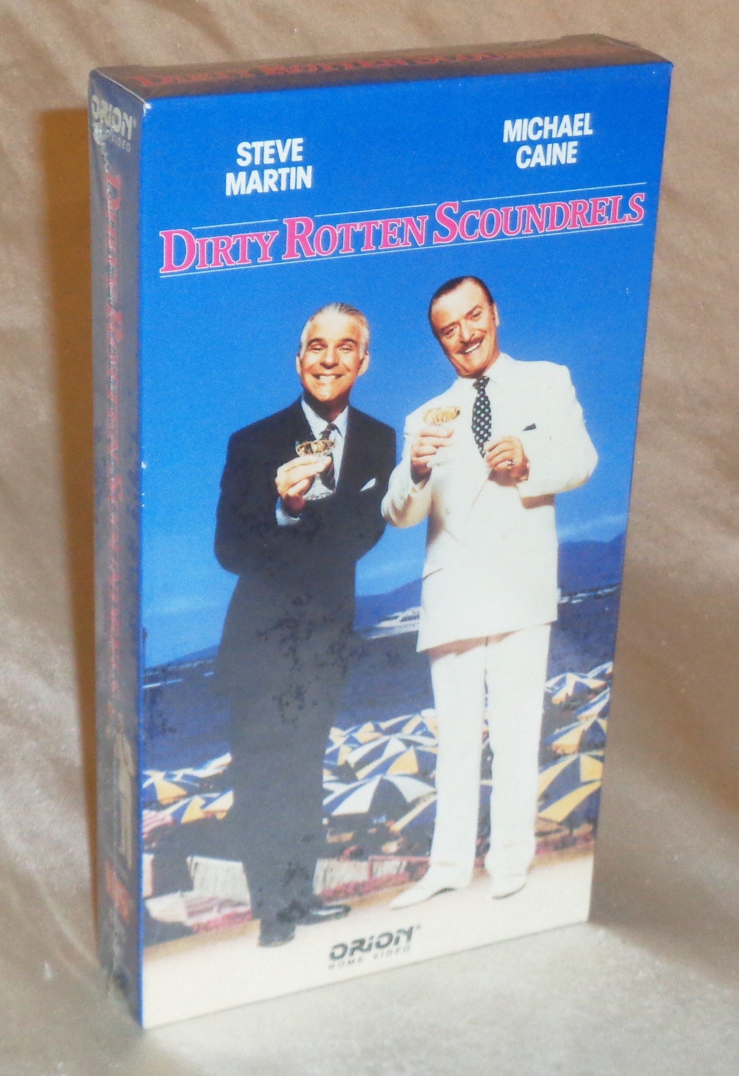 FACTORY SEALED Dirty Rotten Scoundrels VHS Orion Watermarked Steve ...