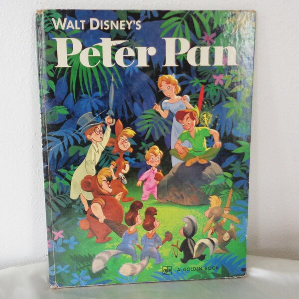 Peter Pan Golden Book - Etsy