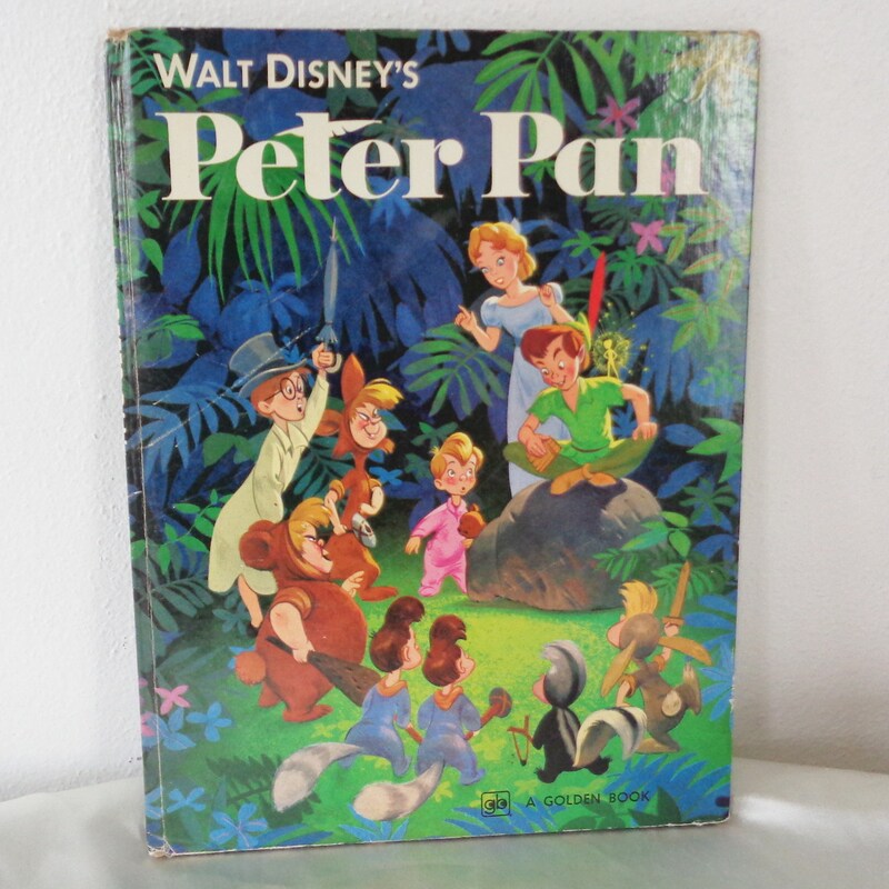 Peter Pan Golden Book - Etsy