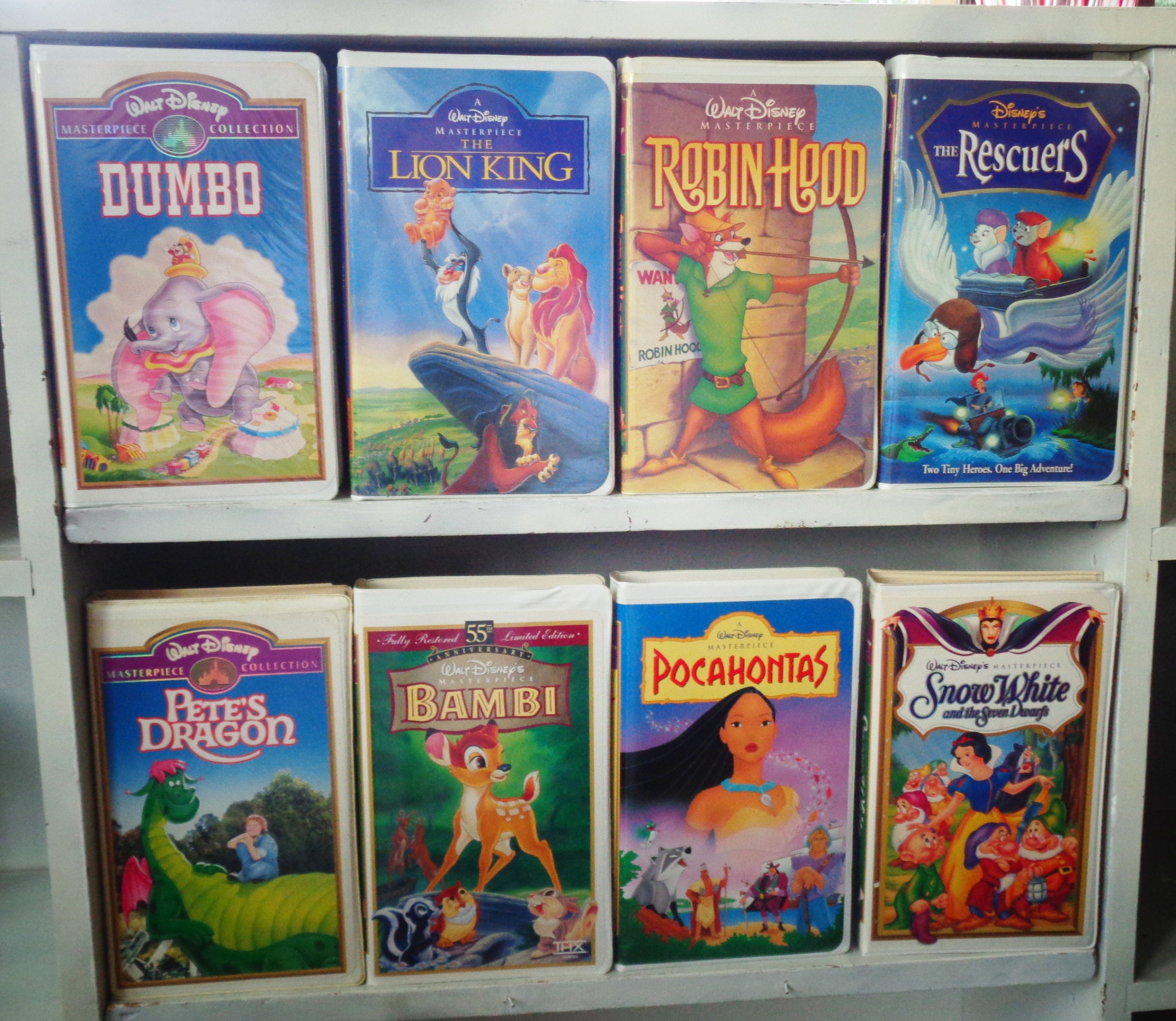 Walt Disney's Masterpiece Collection Set of 29 Clamshell - Etsy Canada