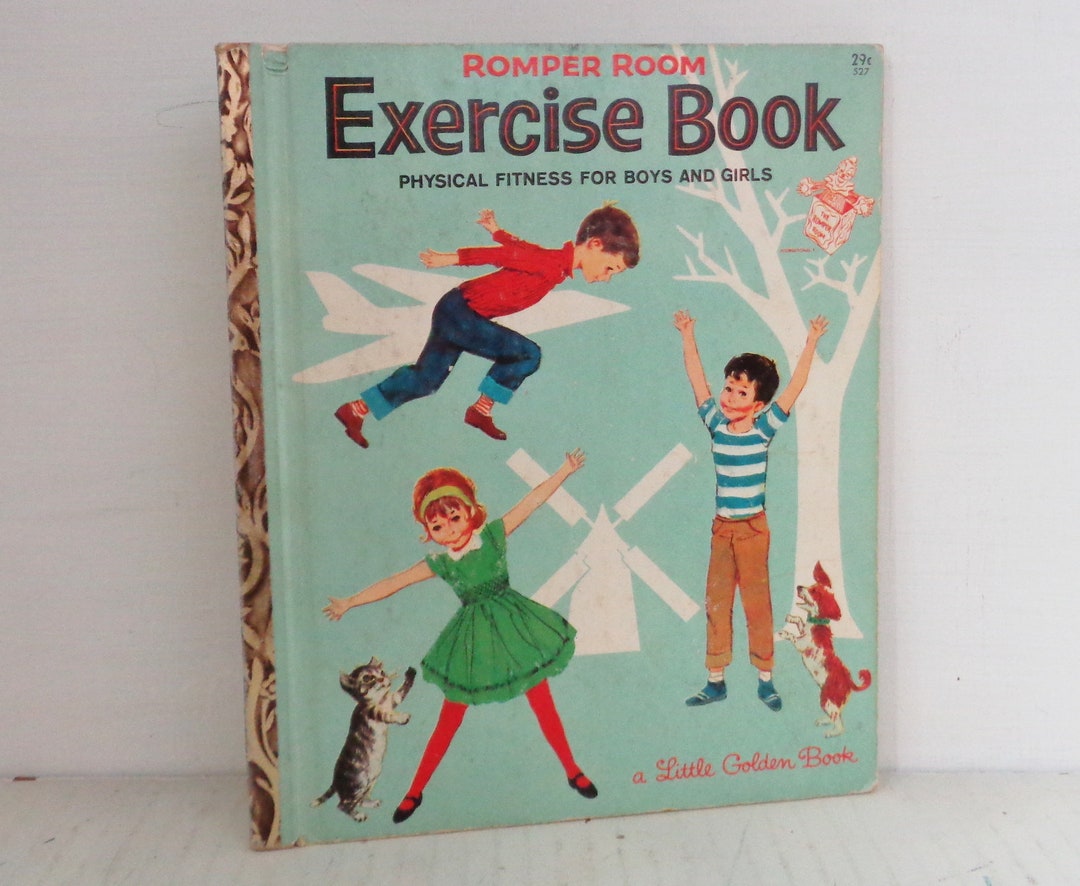 Romper Room Exercise Book Little Golden Book 29c #527 1964 "b" Edition ...