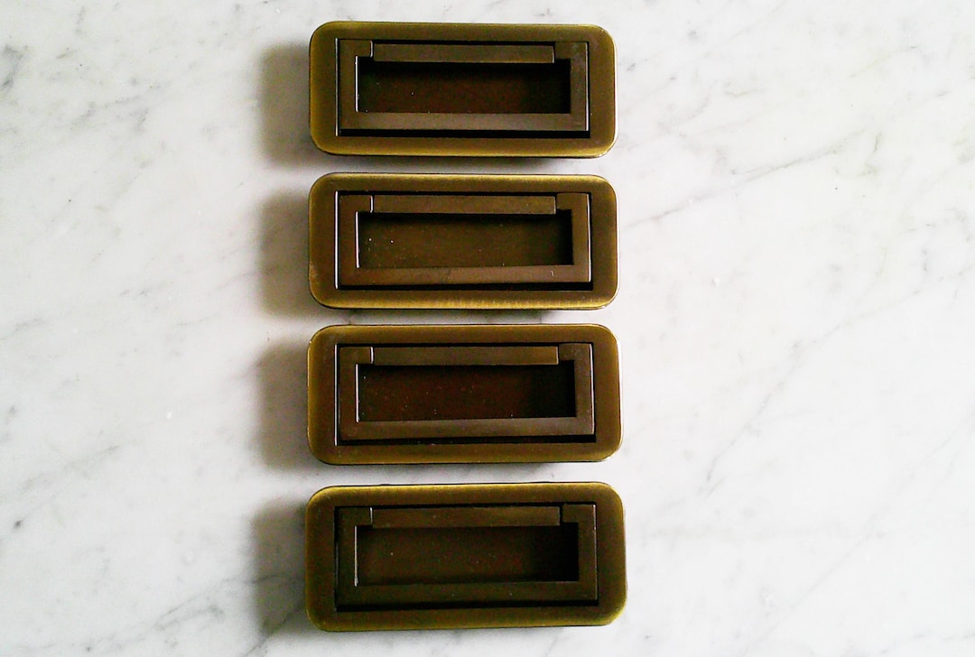 4 Drexel Dynasty Et Cetera Asian Campaign Drawer Pull Handle CHC E5250 ...