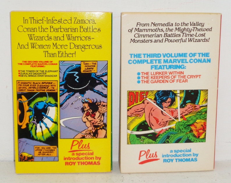 1978 Stan Lee Presents Conan the Conqueror #2 & #3 All in Full Color ...