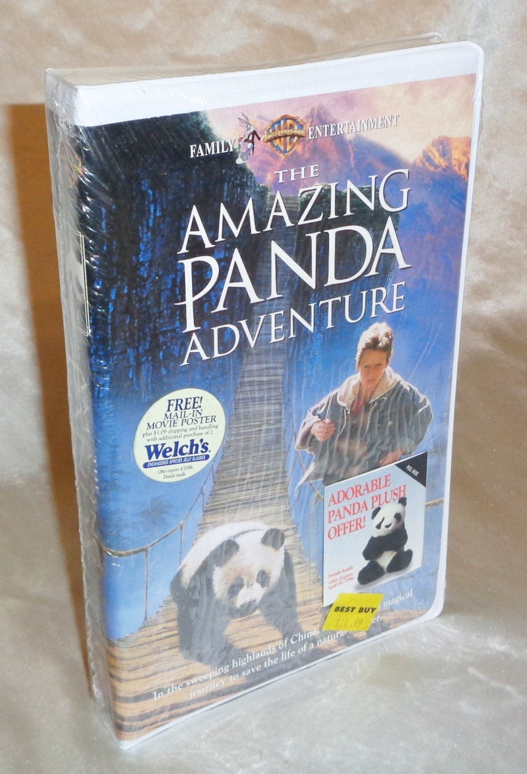 FACTORY SEALED the Amazing Panda Adventure Clamshell Vhs WB Family ...