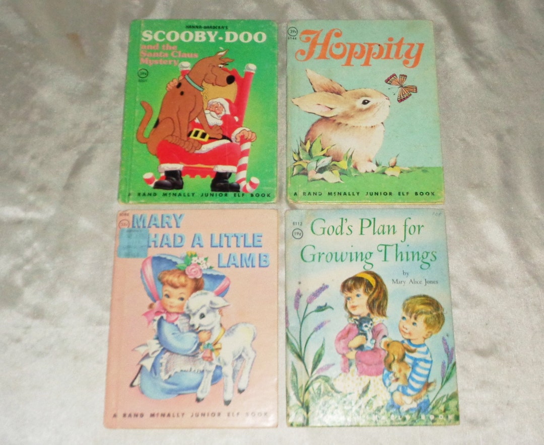 Rand Mcnally Junior Elf Books Scooby Doo and the Santa Claus Mystery ...